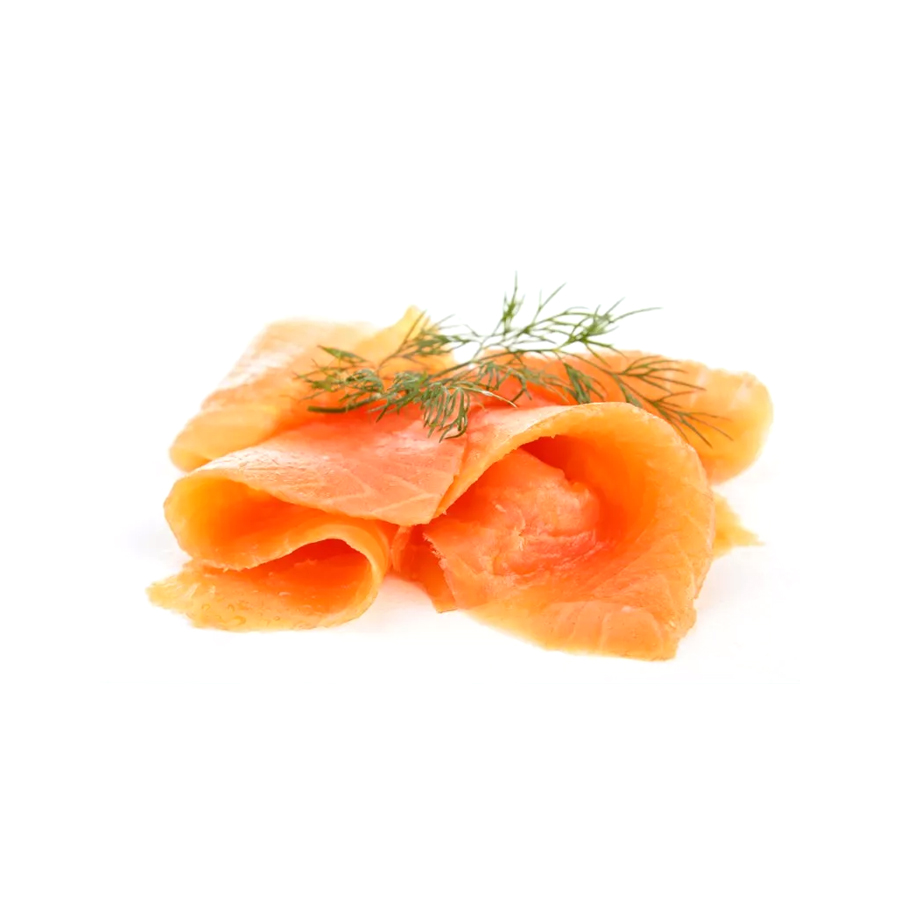 Frozen Pre-Sliced D-Cut Smoked Salmon