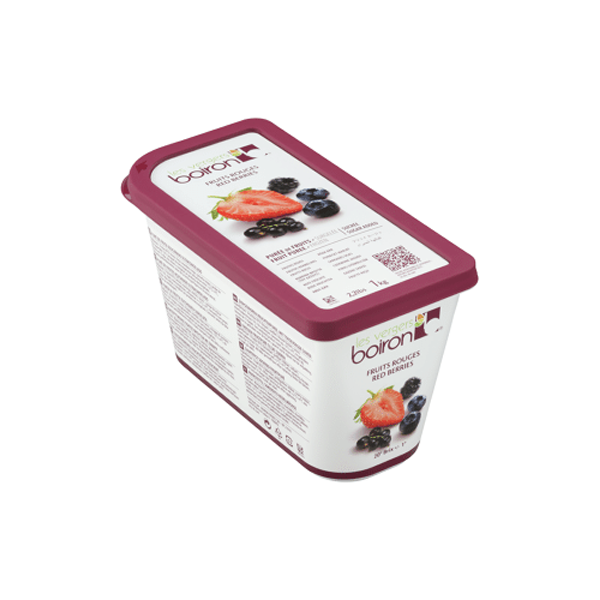 Red Berries Purée with No Added Sugar