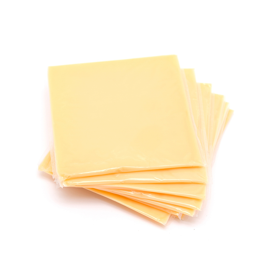 Yellow American Cheese Slices