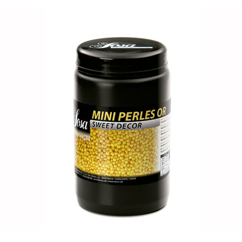 Mini Yellow Sugar Pearls
